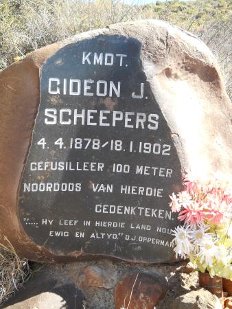 Gideon Scheepers Memorial - Graaff-Reinet Tourism